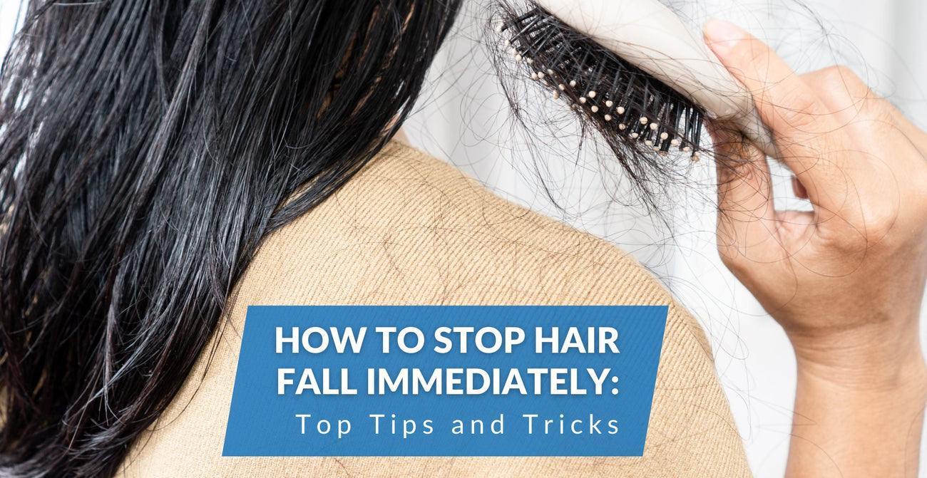 How to Stop Hair Fall Immediately: Top Tips and Tricks | Clinikally
