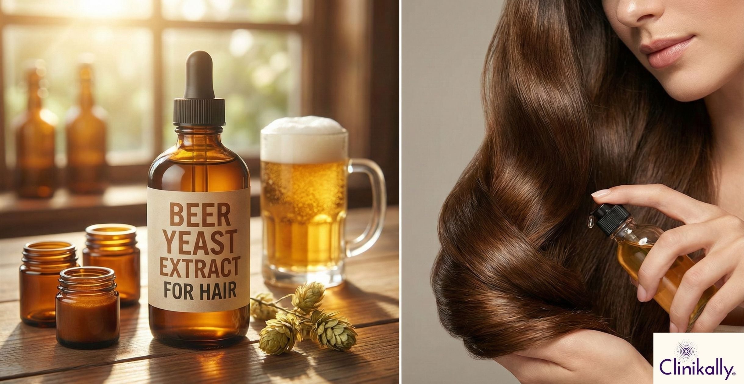 How Beer Yeast Extract Stops Hair Breakage & Shedding