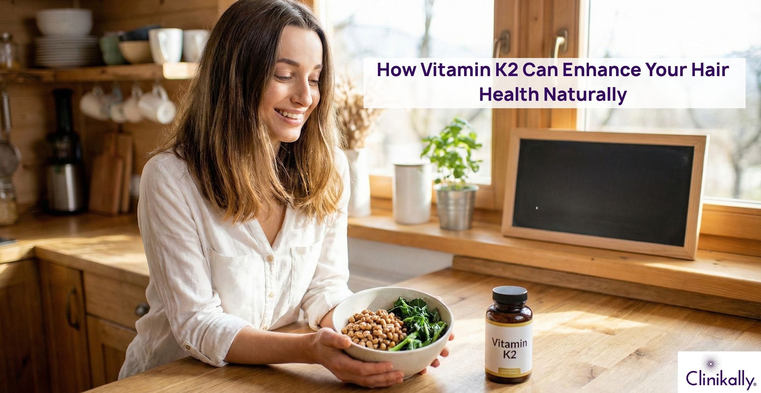 Transform Your Hair Naturally With Vitamin K2 and D3