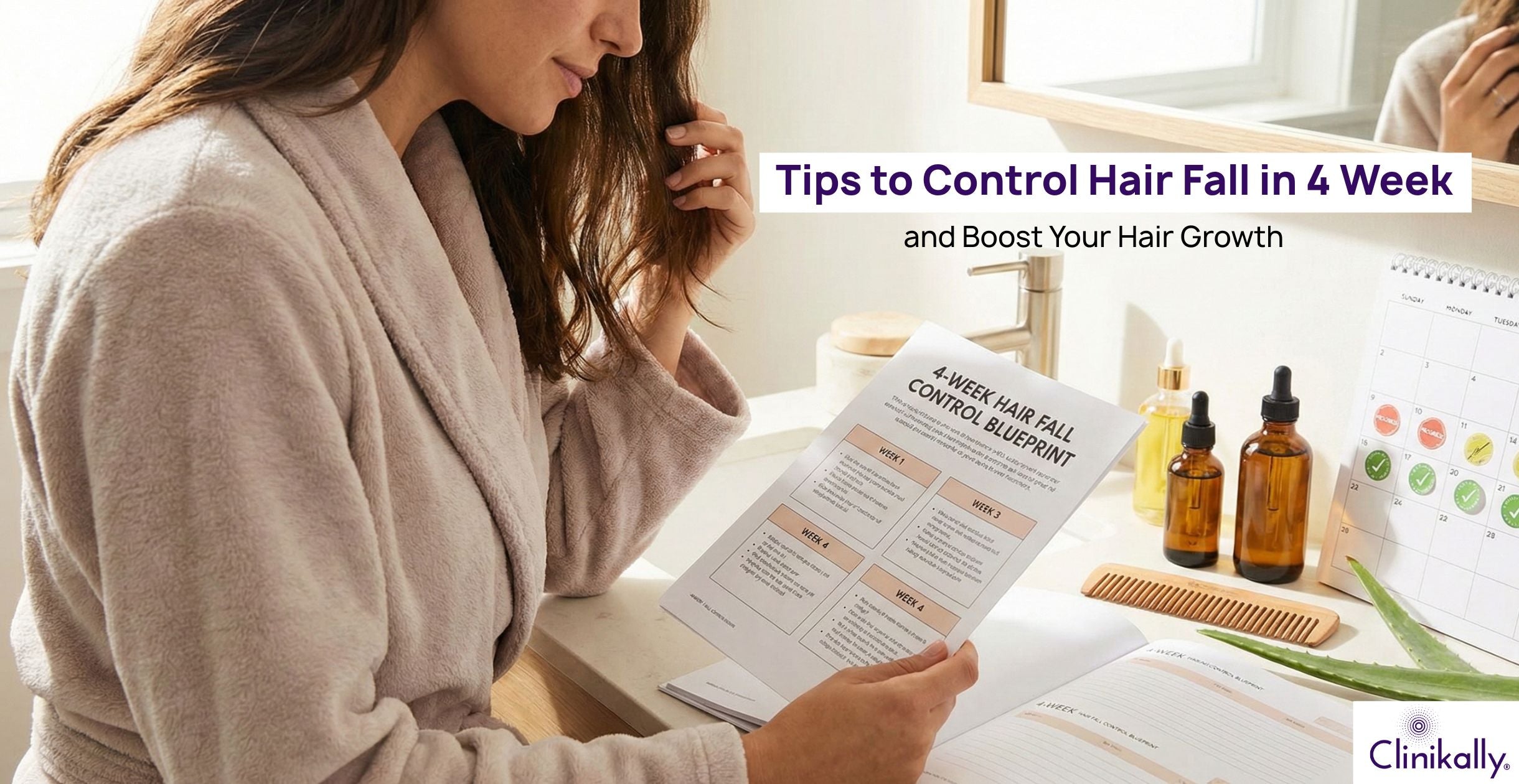 Control Your Hair Fall in 4 Week: Suggested by Dermatologist
