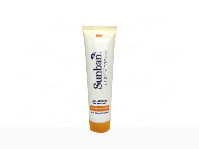 Buy Sunban Forte Pro Cream SPF 50+ Online at Best Price | Clinikally