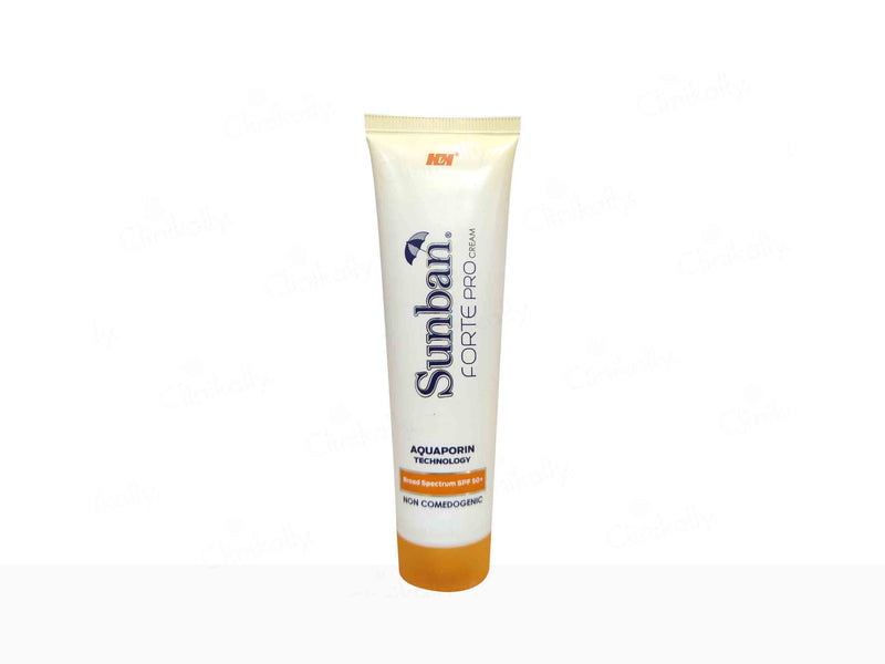 Buy Sunban Forte Pro Cream SPF 50+ Online at Best Price | Clinikally