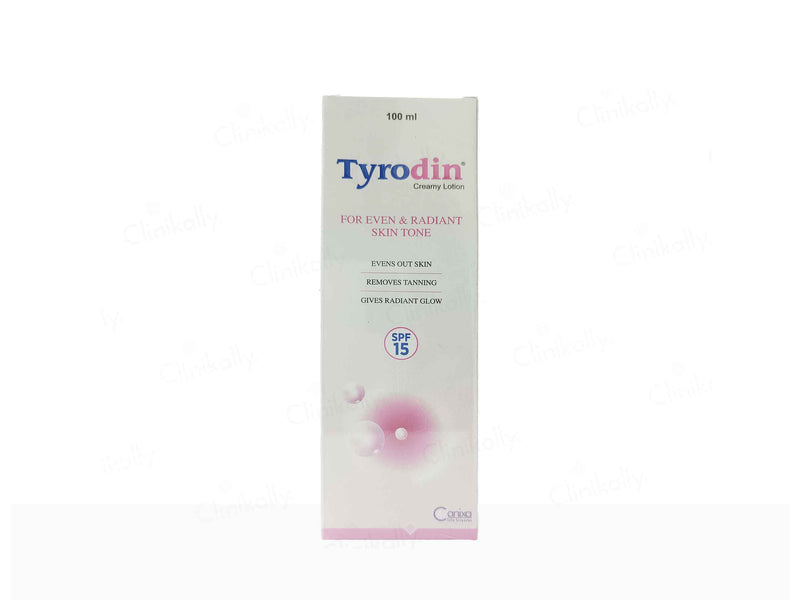 Buy Tyrodin Creamy Lotion SPF 15 Online at Best Price | Clinikally