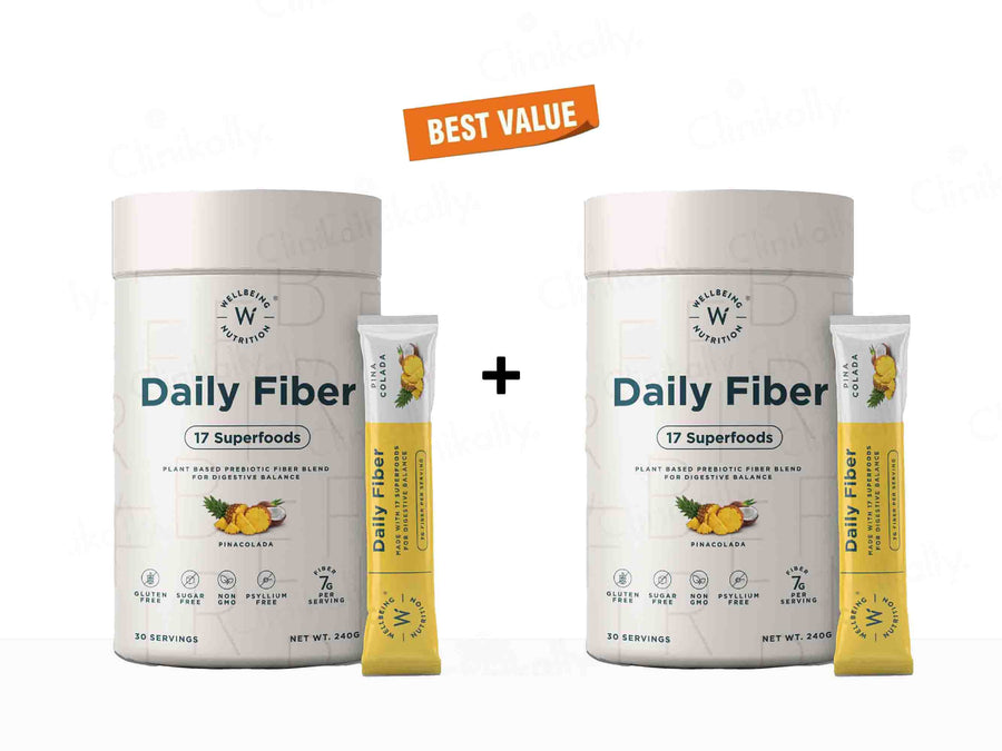 Buy Wellbeing Nutrition Daily Fiber Powder Online at Best Price ...