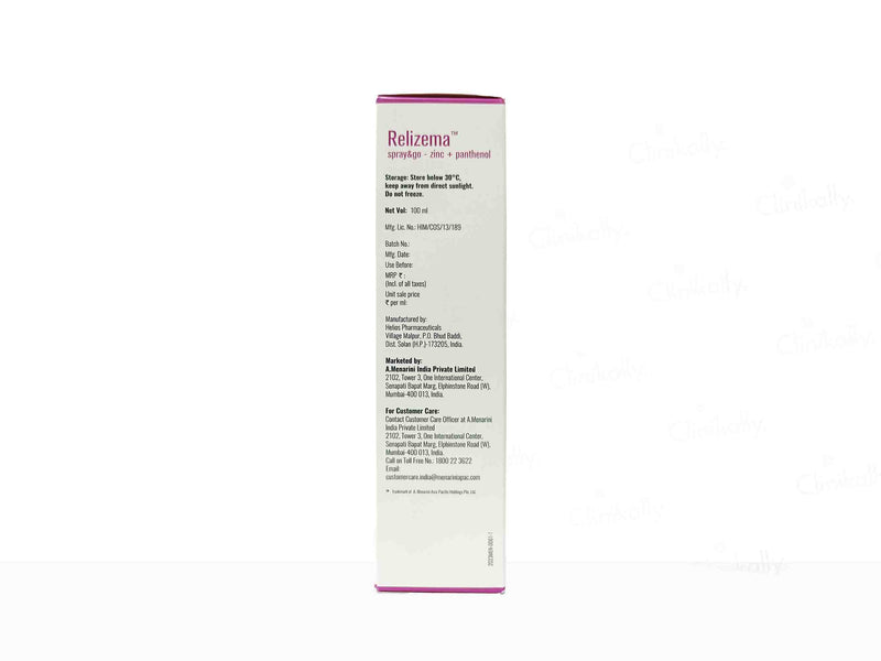 Buy Relizema Spray & Go Online at Best Price | Clinikally