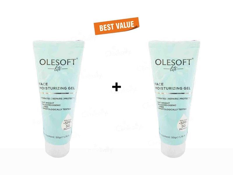 Buy Olesoft Lite Face Moisturizing Gel Online at Best Price | Clinikally