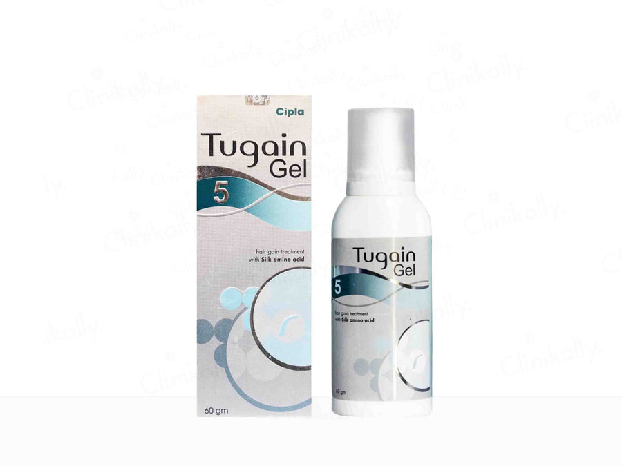 Buy Tugain 5% Topical Gel Online | Clinikally