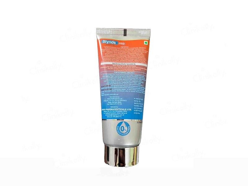 Buy Blynds Pro Sunscreen Gel SPF 80+ PA+++ Online at Best Price ...