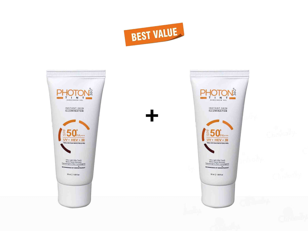 Buy Aclaris Photon Tint 360 Sunscreen Gel SPF 50+ Online | Clinikally