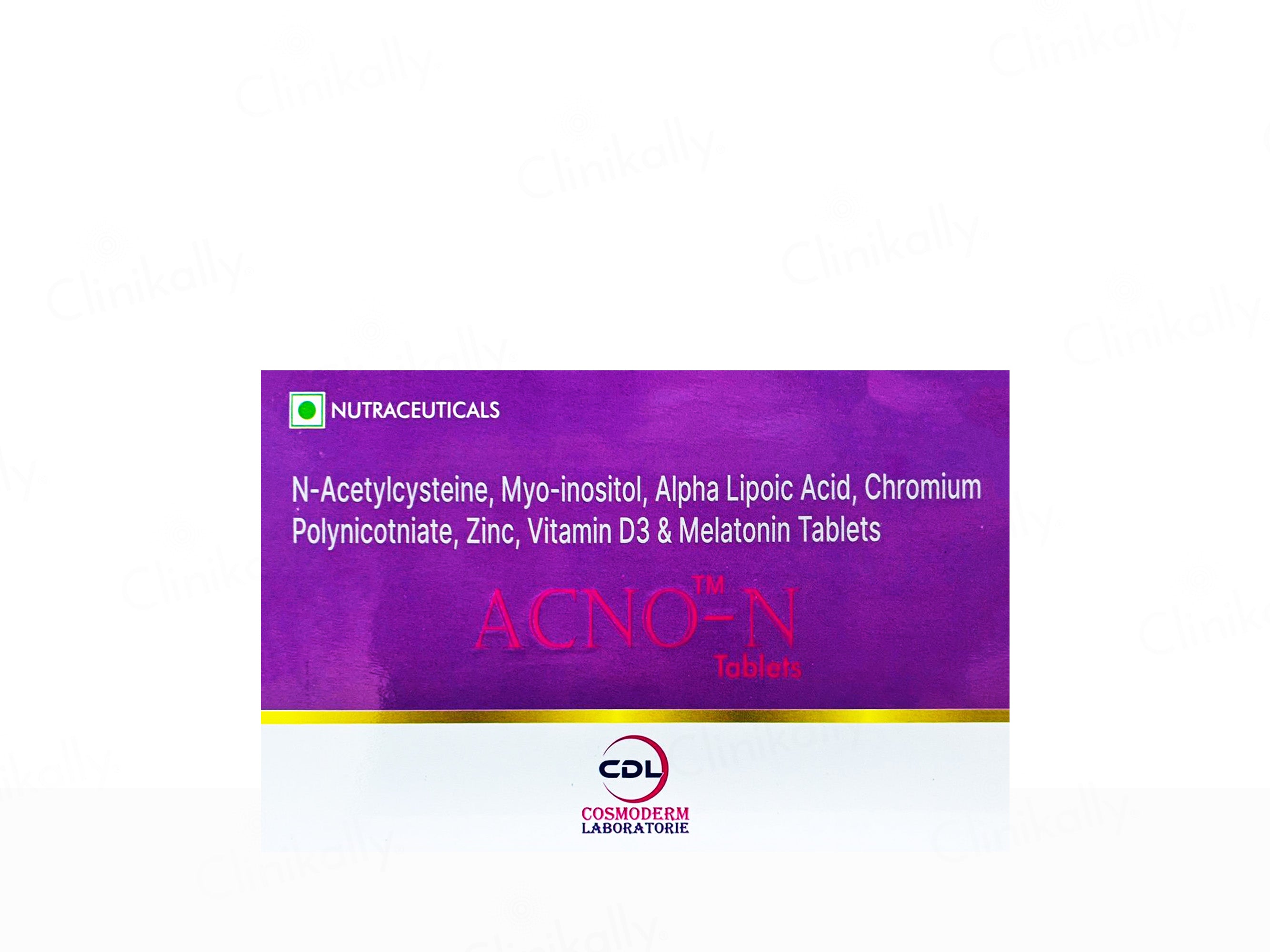 Buy Acno-N Tablet Online at Best Price | Clinikally