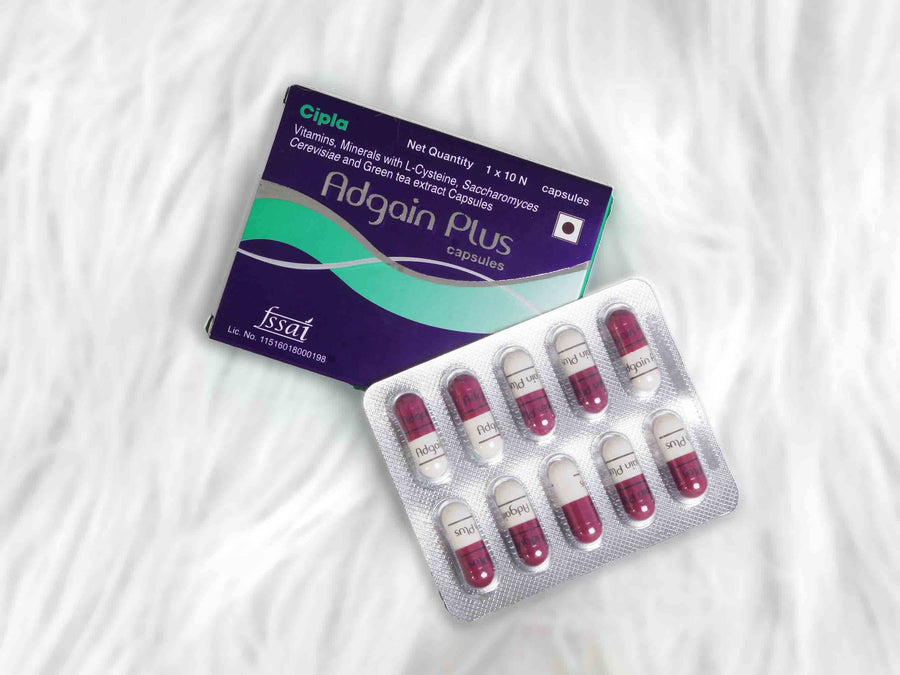 Buy Adgain Plus Capsules Online | Clinikally