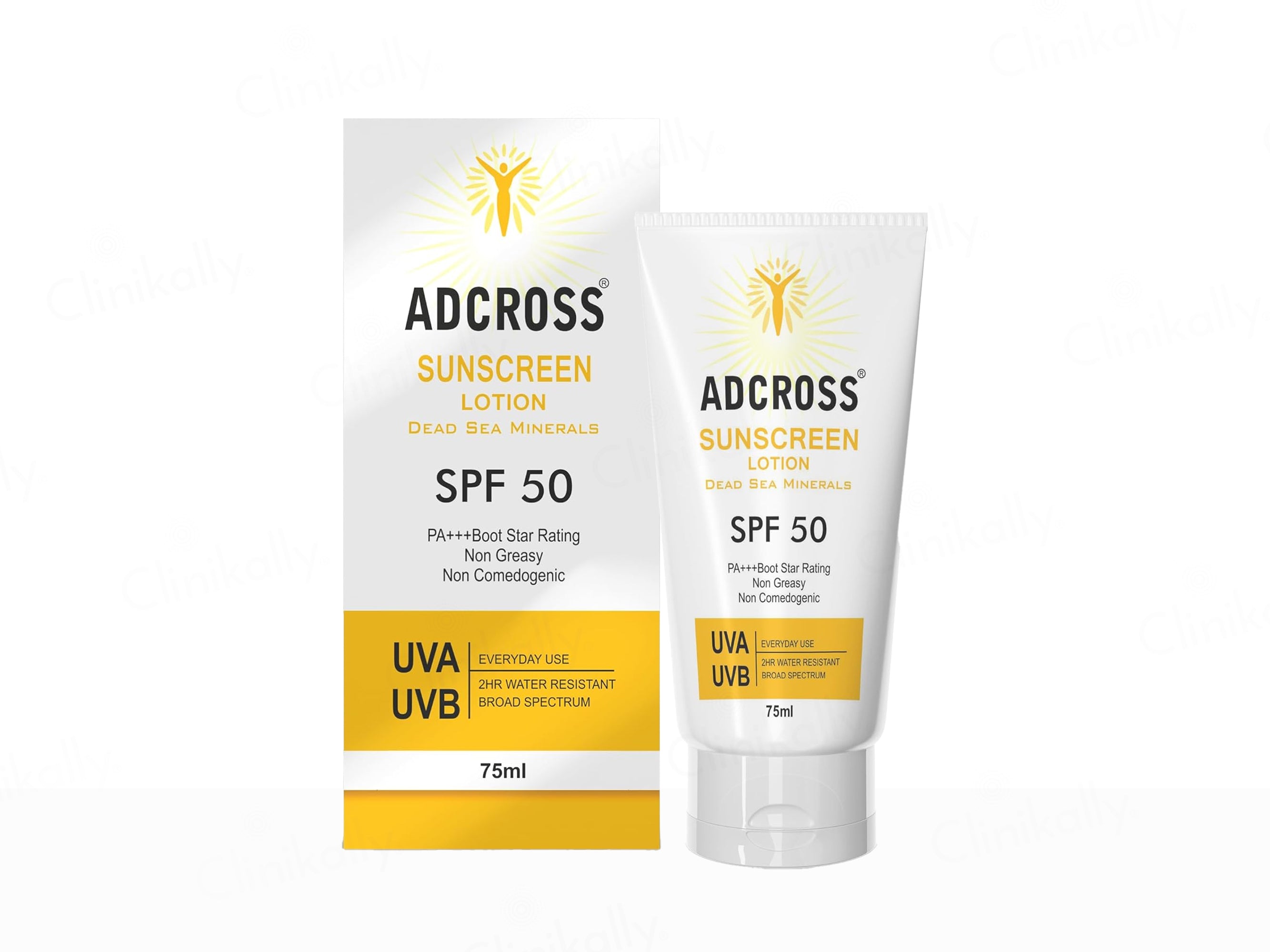 Buy Adonis Adcross Sunscreen Lotion SPF 50 PA+++ Online at Best Price ...