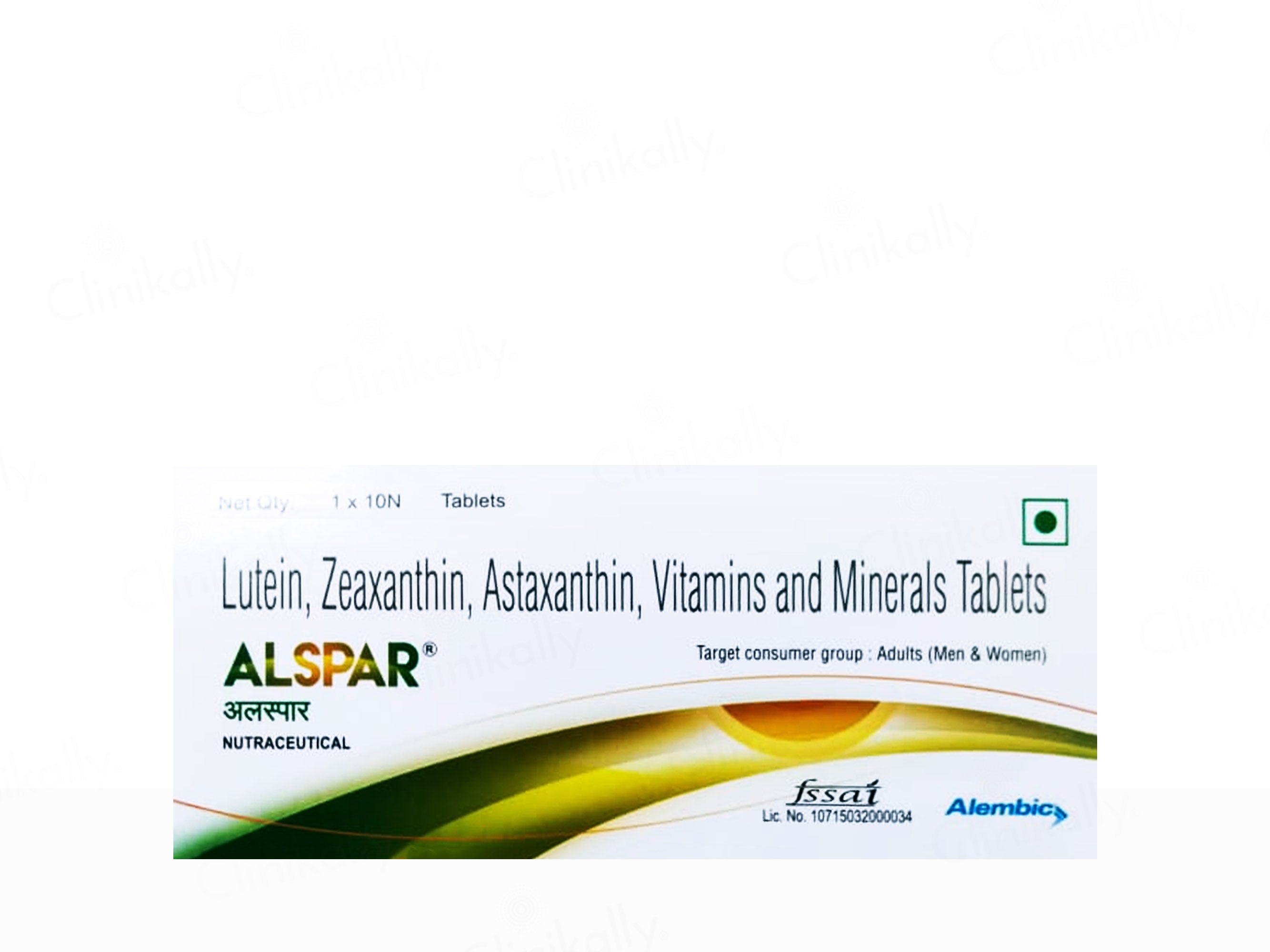 Buy Alspar Nutraceutical Tablet Online at Best Price | Clinikally