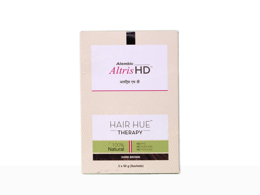 Buy Altris HD Hair Hue Therapy Dark Brown Online | Clinikally