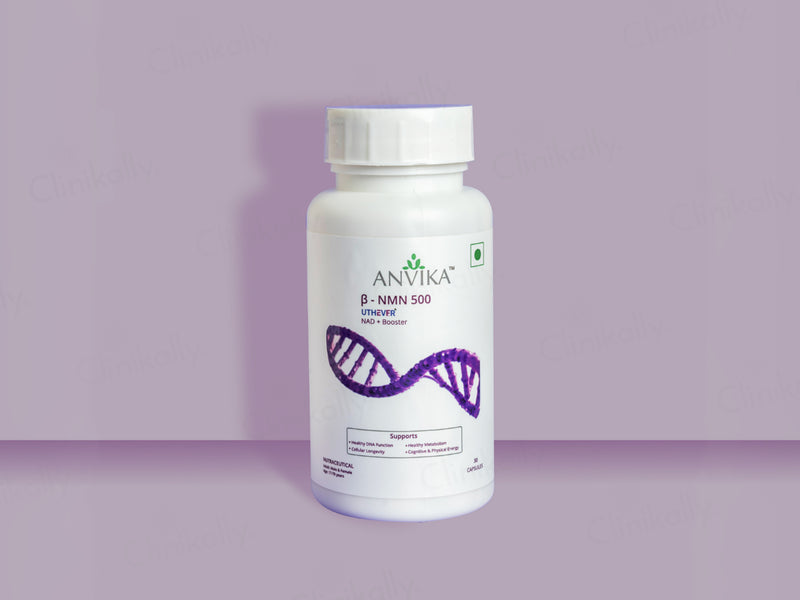 Buy Anvika Beta NMN 500 Nutraceutical Capsule Online at Best Price ...