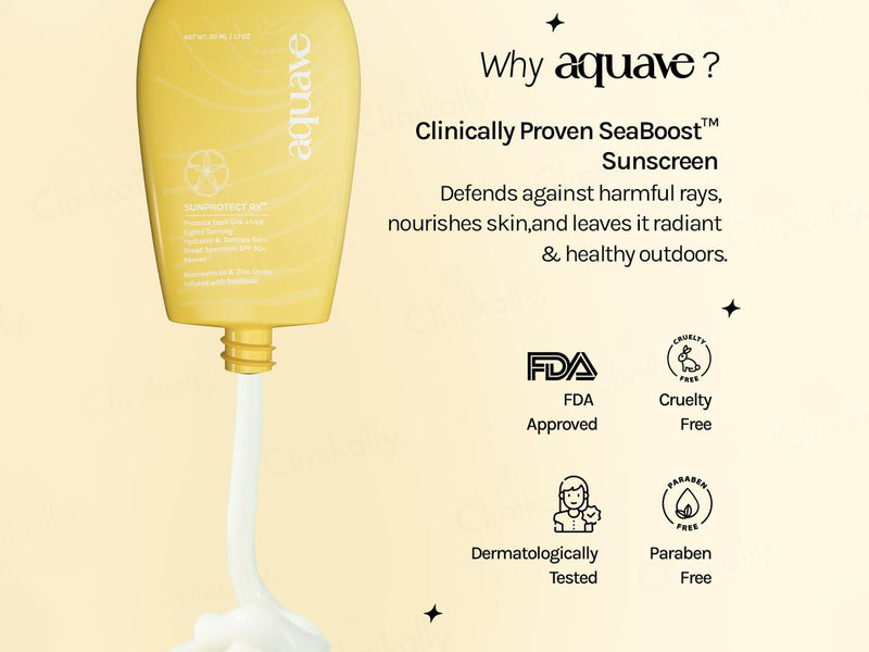 Buy Aquave Sunprotect RX Broad Spectrum Sunscreen SPF 50+ PA++++ Online ...