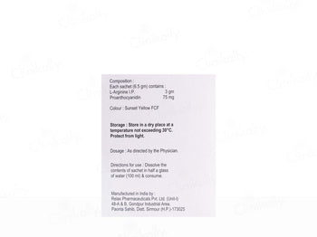 Buy Argipreg L-Arginine & Proanthocyanidin Granules Online at Best ...