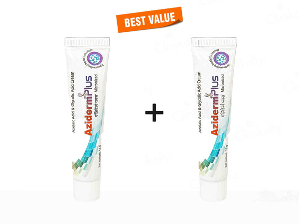 Buy Aziderm Plus Cream Online | Clinikally