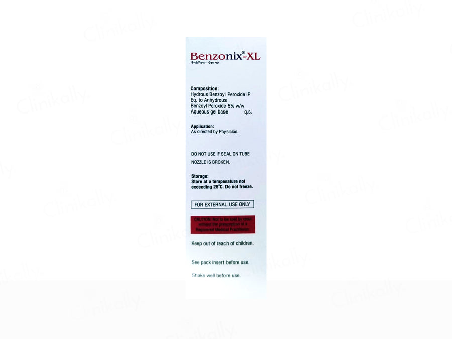 Buy Benzonix-XL Gel Wash Online at Best Price | Clinikally