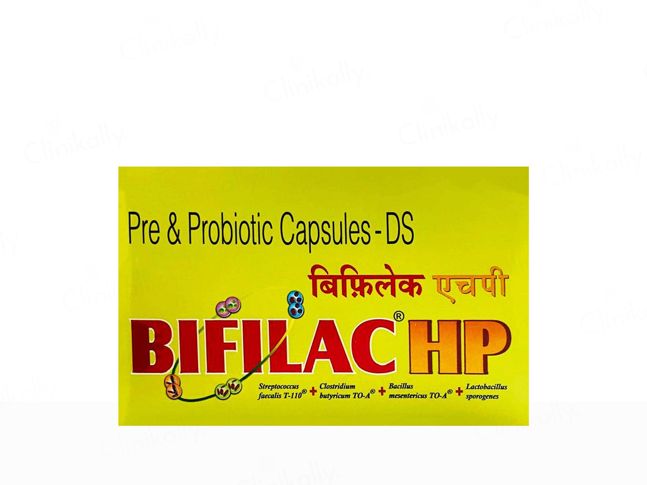 Buy Bifilac HP Pre & Probiotic Capsule Online | Clinikally