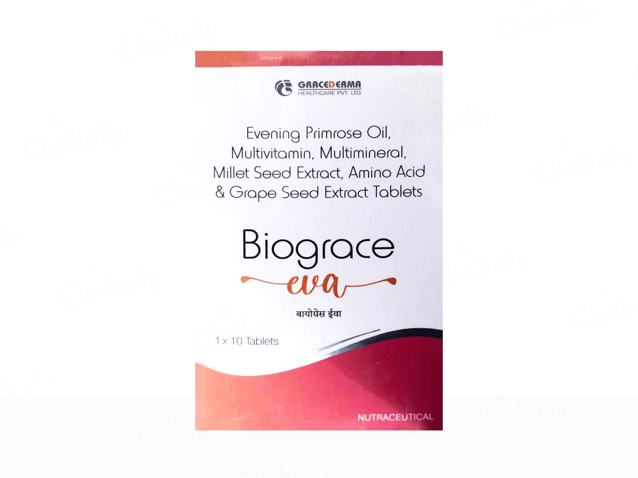 Buy Biograce Eva Nutraceutical Tablet Online at Best Price | Clinikally