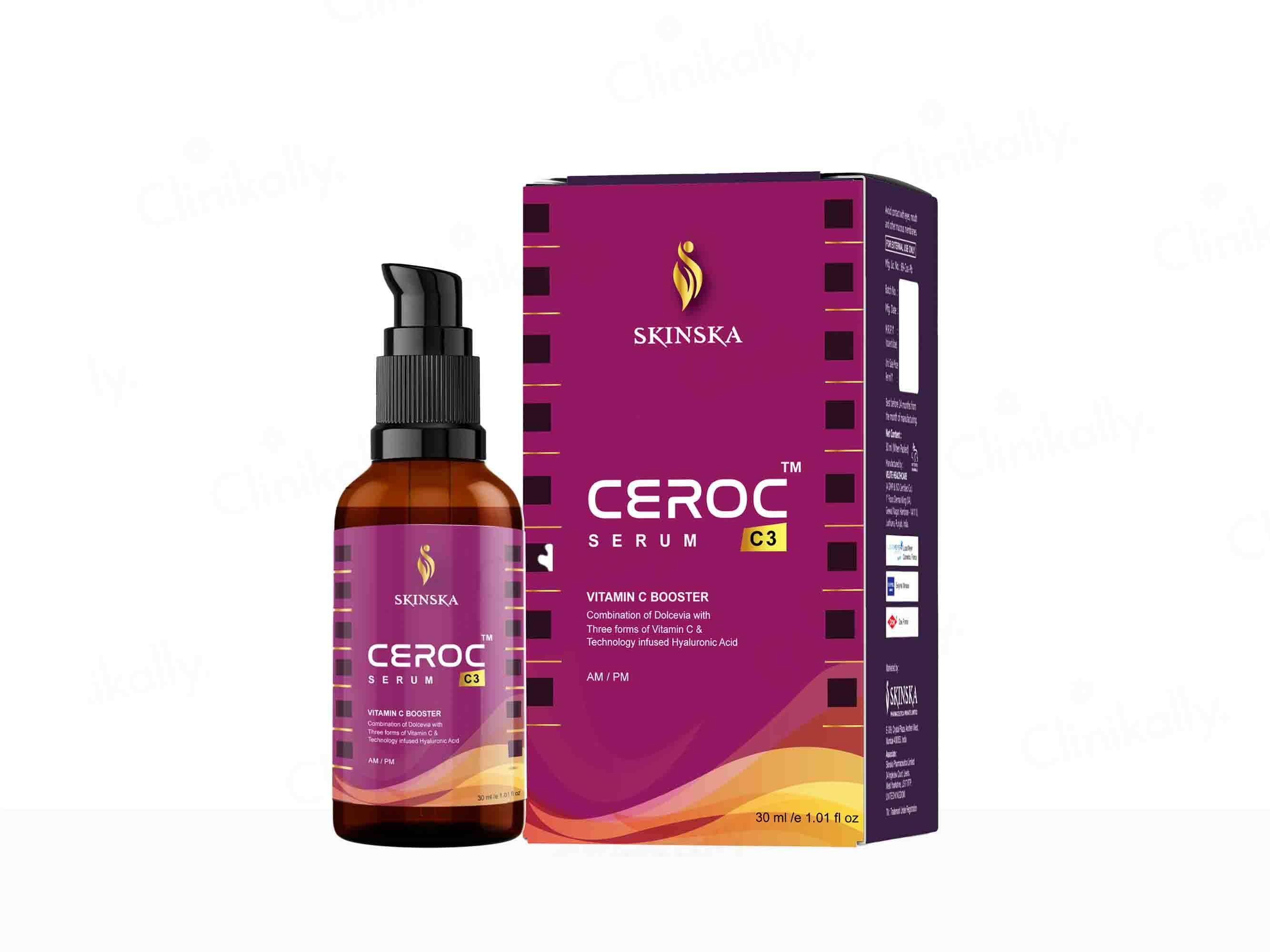 Buy Ceroc C3 Face Serum Online | Clinikally