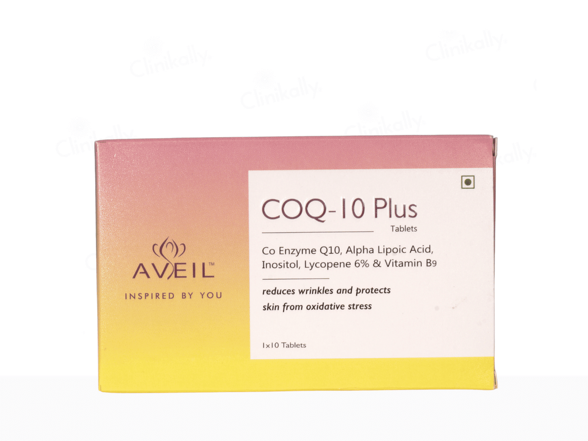 Buy Aveil COQ-10 Plus Tablets Online | Clinikally