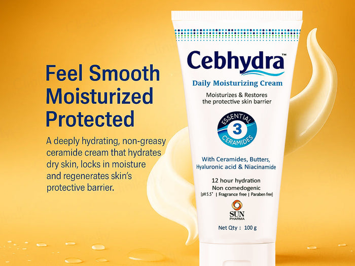 Buy Cebhydra Daily Moisturizing Cream Online at Best Price | Clinikally