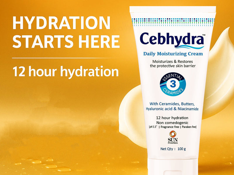 Buy Cebhydra Daily Moisturizing Cream Online at Best Price | Clinikally