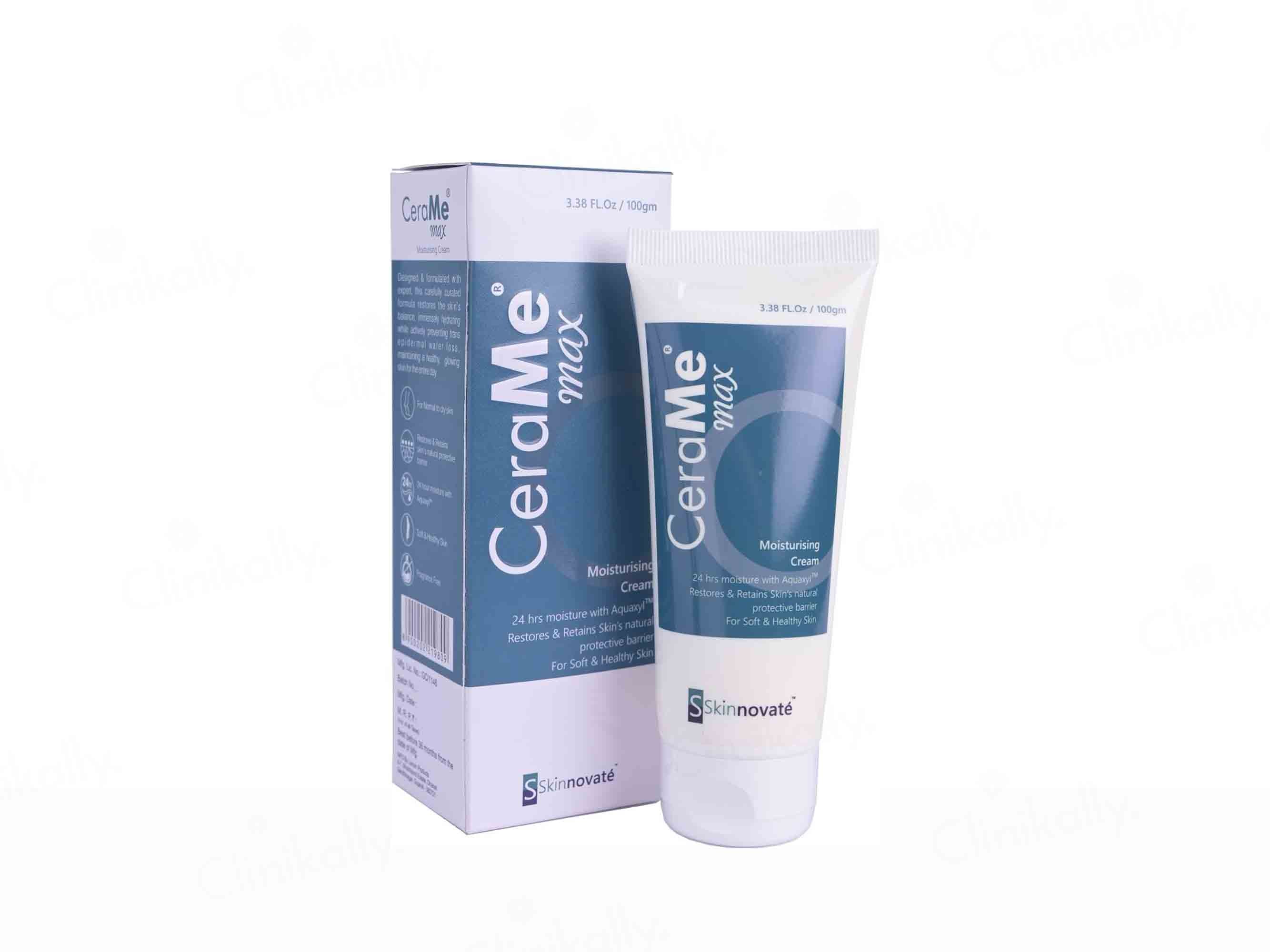 Buy CeraMe Max Moisturising Cream Online at Best Price | Clinikally