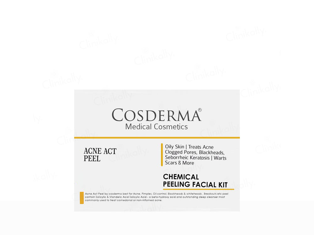 Buy Cosderma Acne Act Gel Peel Chemical Peeling Facial Kit Online ...