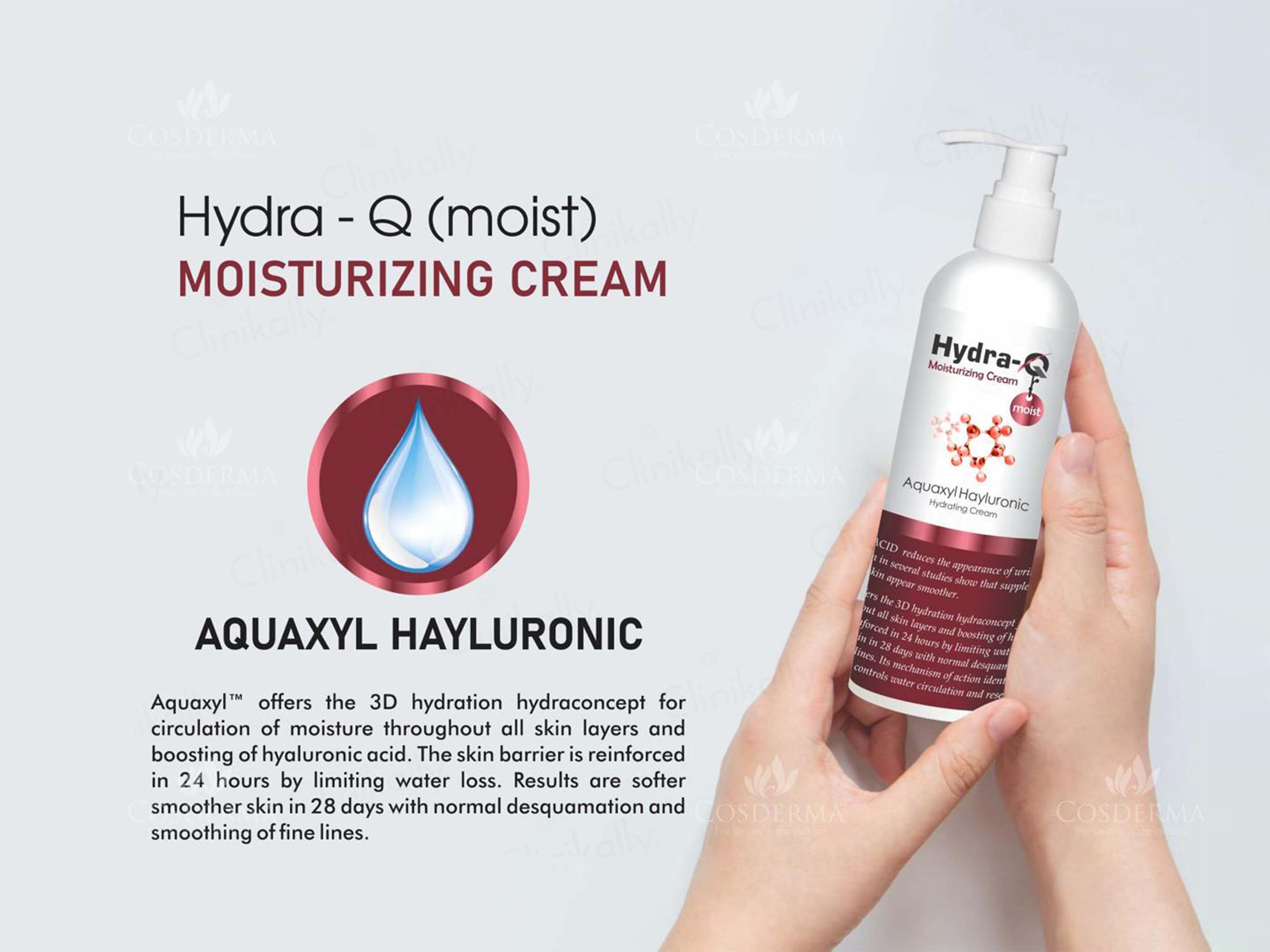 Buy Cosderma Hydra Q Moist Moisturizing Cream Online | Clinikally