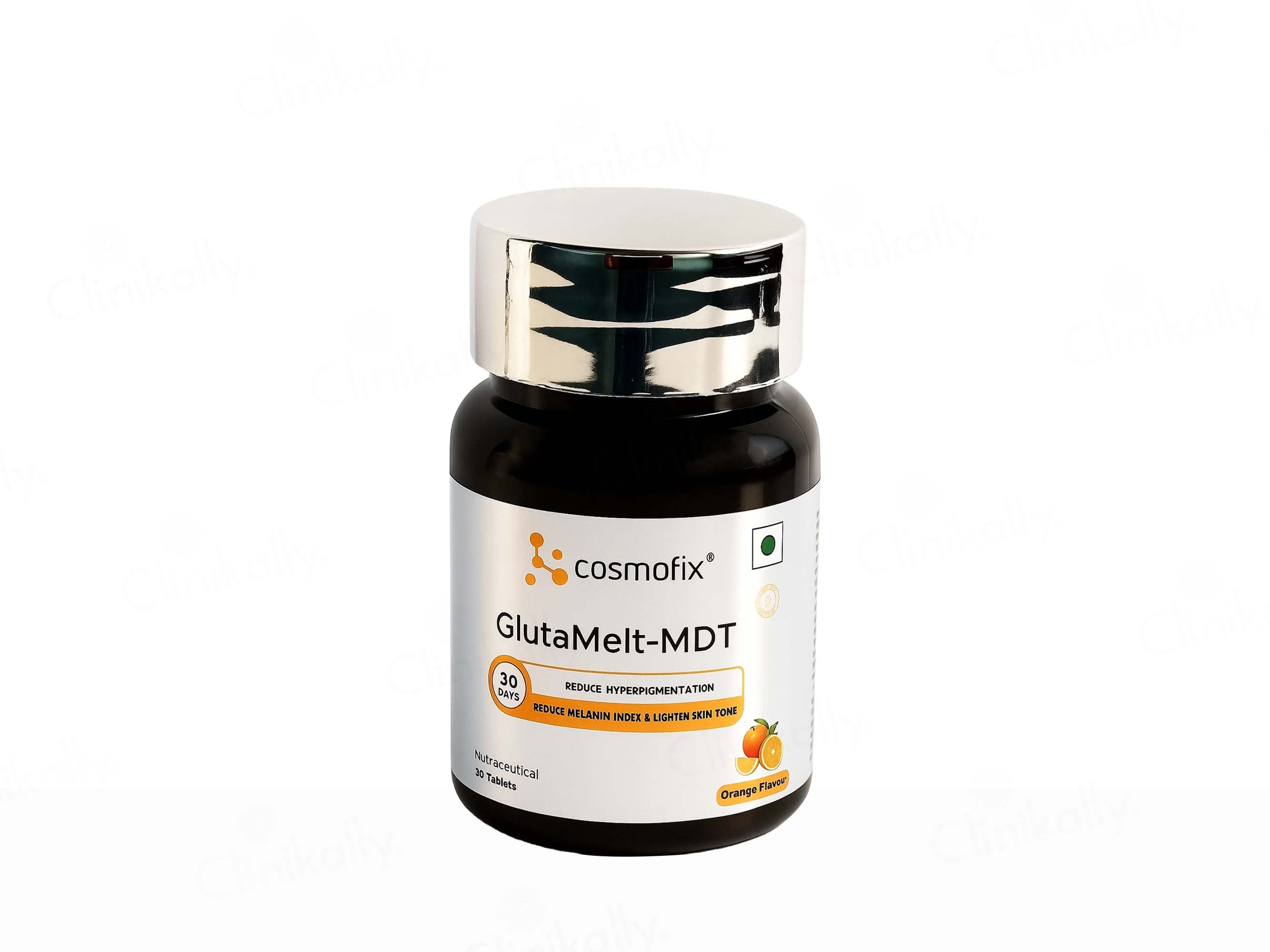 Buy Cosmofix Glutamelt-MDT Nutraceutical Tablet - Orange Flavour Online ...