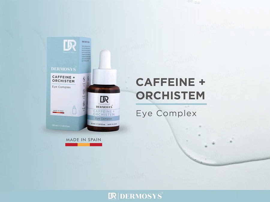 Buy Dermosys Caffeine+Orchistem Eye Complex Serum Online at Best Price | Clinikally