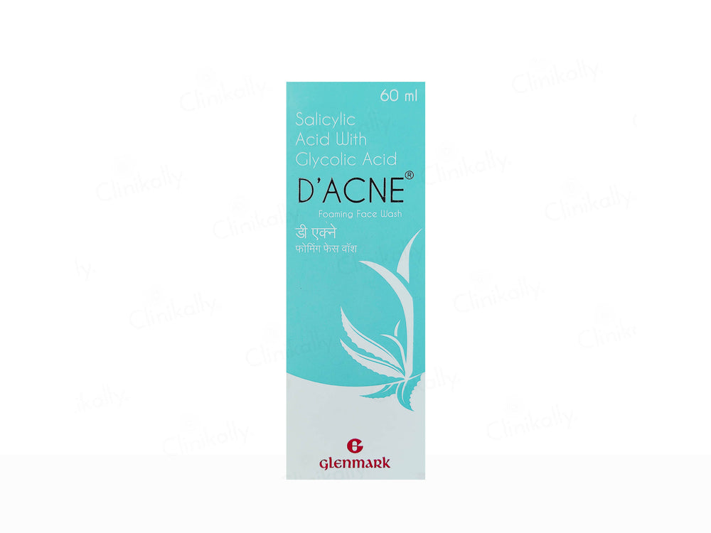 Buy D'Acne Foaming Face Wash Online | Clinikally