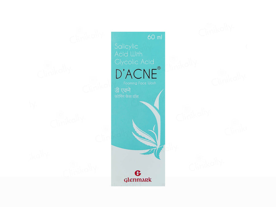 Buy D'Acne Foaming Face Wash Online | Clinikally