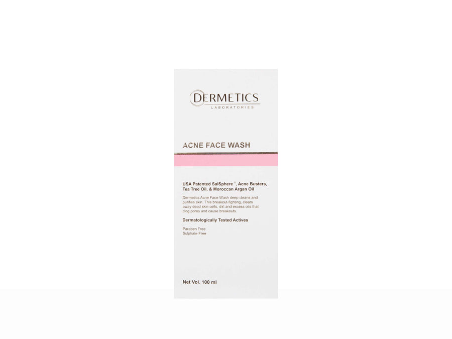 Buy Dermetics Acne Face Wash Online at Best Price | Clinikally