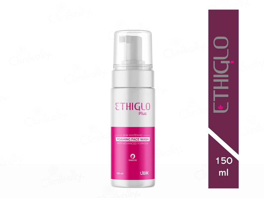 Buy Ethiglo Plus Skin Whitening Foaming Face Wash Online at Best Price ...