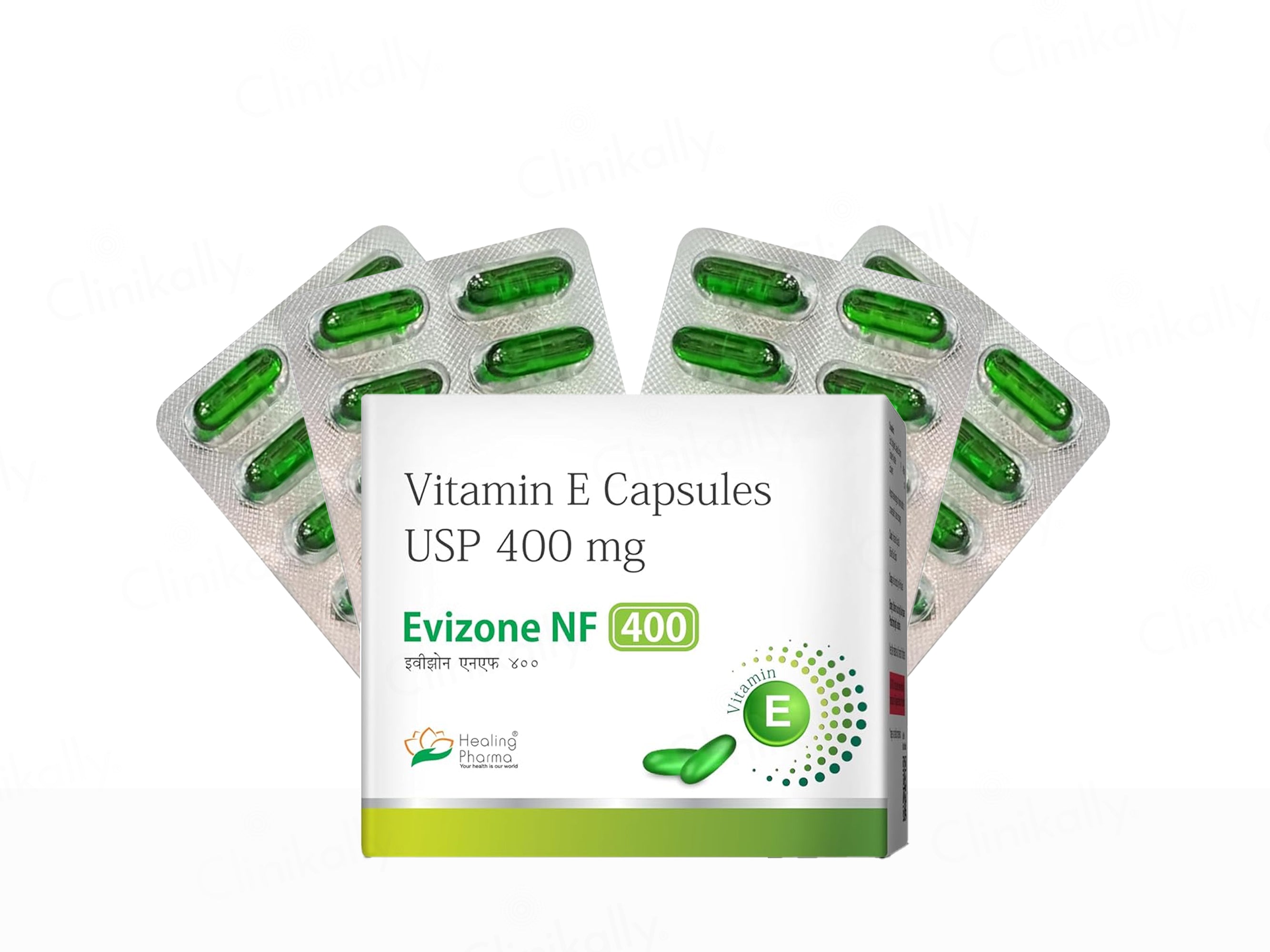 Buy Evizone NF 400 Soft Gelatin Capsule Online at Best Price | Clinikally