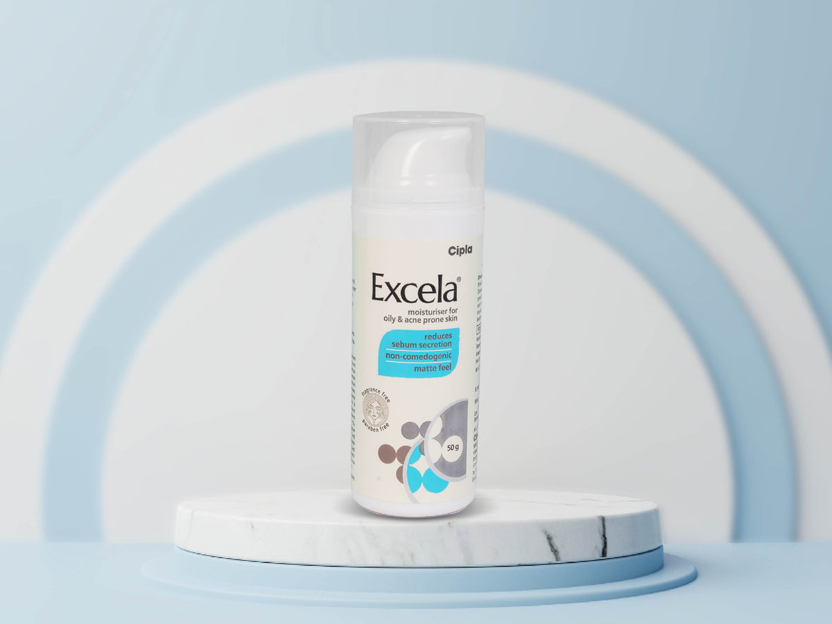 Buy Excela Moisturiser for Oily & Acne Prone Skin Online | Clinikally
