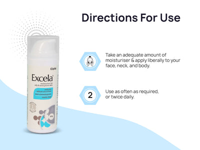 Buy Excela Moisturiser for Oily & Acne Prone Skin Online at Best Price ...