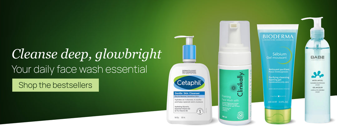 Buy Best Face Wash Products Online in India | Clinikally