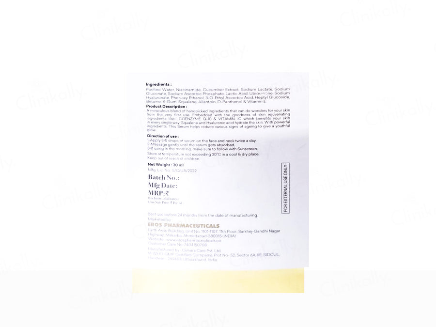 Buy Fixglow-QC Face Serum Online at Best Price | Clinikally