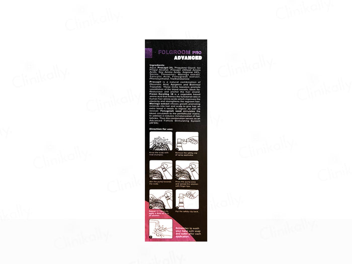 Buy Folgroom Pro Advanced Hair Serum Online at Best Price | Clinikally