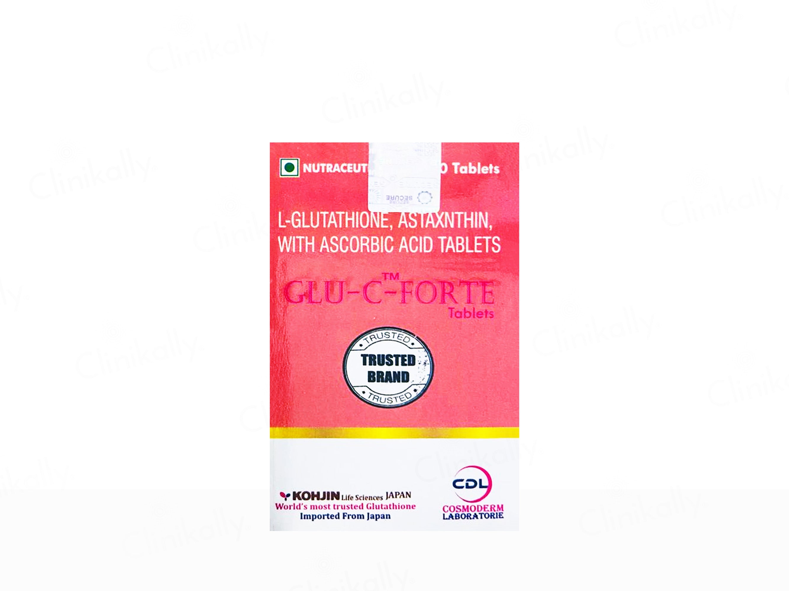 Buy Glu-C-Forte Skin Supplement Tablet Online at Best Price | Clinikally
