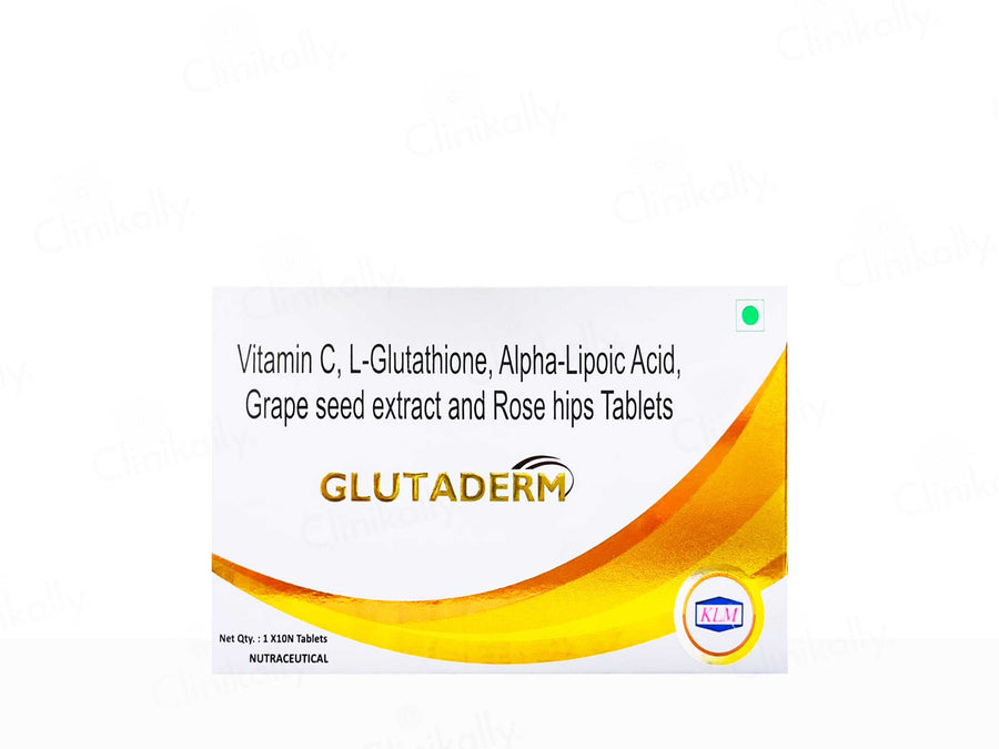 Buy Glutaderm Tablet Online at Best Price | Clinikally