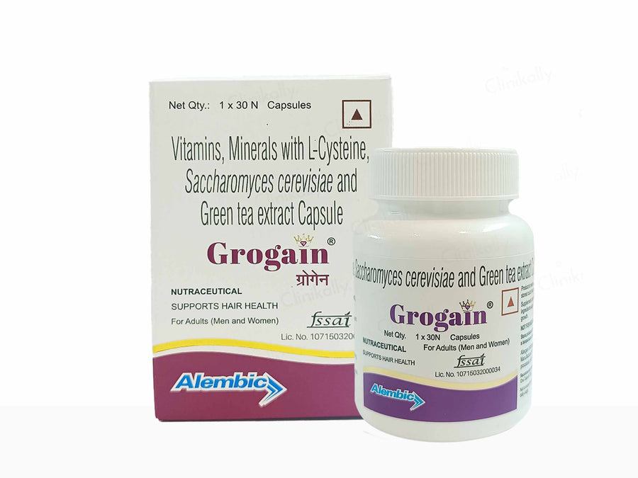 Buy Grogain Capsule Online | Clinikally