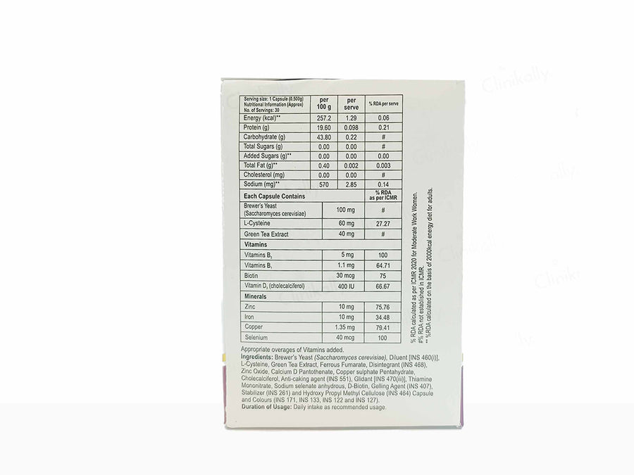 Buy Grogain Capsule Online at Best Price | Clinikally