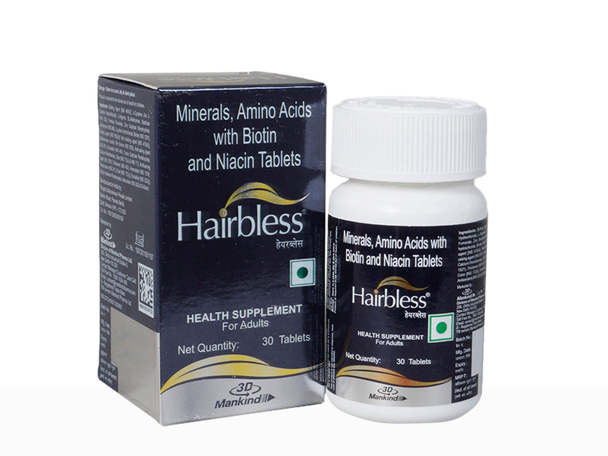 Buy Hairbless Tablets Online | Clinikally