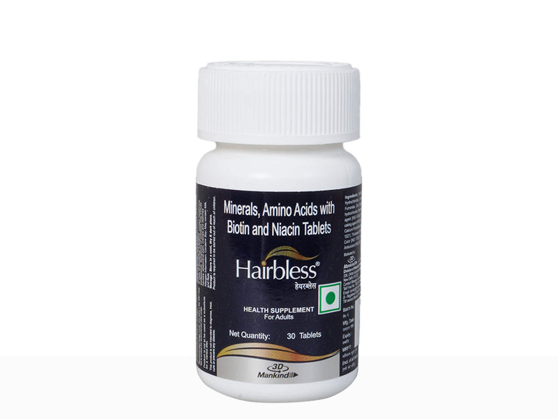 Buy Hairbless Tablets Online | Clinikally